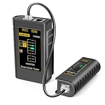 2 in 1 Network Cable/Telephone Cable Tester, Ethernet Wire Tracer with ...
