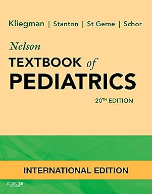 Buy Nelson Textbook of Pediatrics, International Edition, 2-Volume Set ...