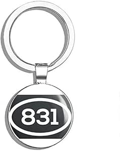 Amazon.com: PRS Vinyl 831 Area Code Sticker California Salinas ...