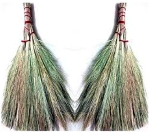 khajur jhadu Combo 12 Inch/Broom for Home Temple/Mandir/Pooja Ghar ...