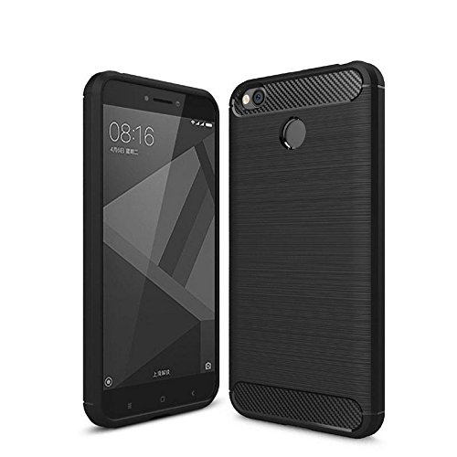 Craftech Carbon Fibre Brushed Texture Armour Series Back Cover Case for ...