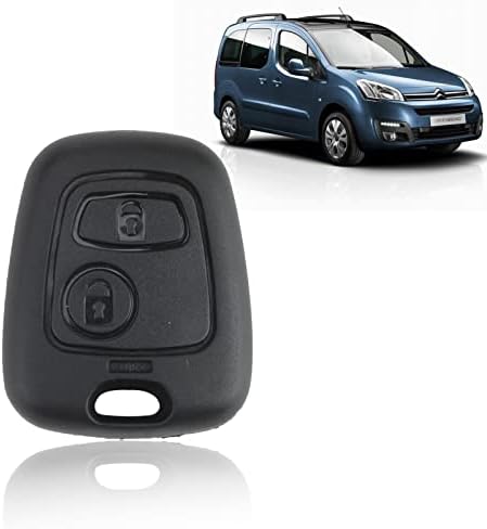 2 Button Car Key Fob Case Automatic Hatchback Replacement Remote ...