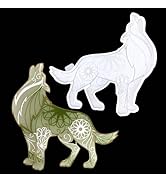 Amazon.com: XYQHOAC Wolf Head Resin Mold Wolf Molds for Epoxy Resin ...