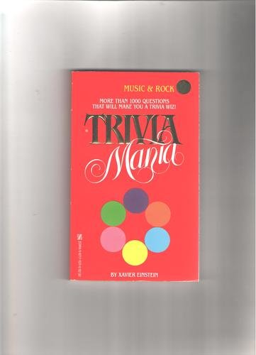 Trivia Mania: Music: Einstein, Xavier: 9780821715215: Amazon.com: Books