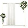 Amazon.com : HAITRAL Gold Square Backdrop Stand | Wedding Balloon Arch ...