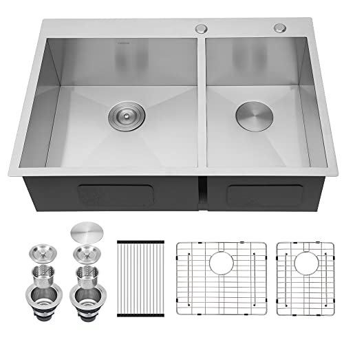Snapklik.com : 33 Kitchen Sink Drop In - 33 Inch Kitchen Sink Double ...