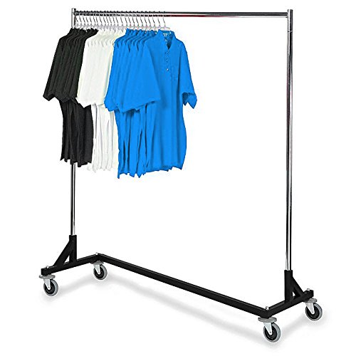 Amazon.com: Only Hangers Commercial Grade Rolling Z Rack with Nesting ...