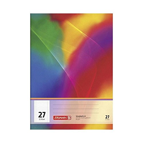 A4 Exercise Book Lined 27 2 Margins Continuous 32 Sheets : Buy Online ...