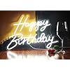 Amazon.com : DAKABUKA LED Neon Happy Birthday Sign Night Light Party ...