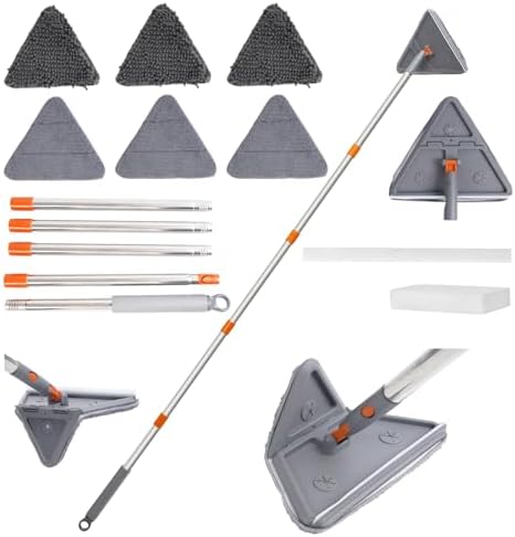 Amazon.com: Wall Cleaner Mop, Washer Mops with Long Handle for Cleaning ...