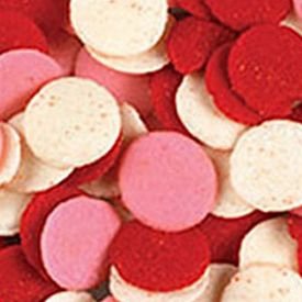 Amazon.com : Jumbo Red, Pink & White Quins : White Sugar : Grocery ...