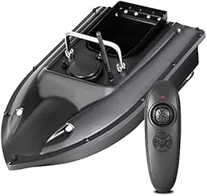 Amazon.com: UsmAsk D13F RC Fish Bait Fishing Boat 2kg Cargo Tank 5.4km ...
