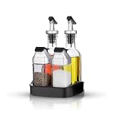 Stackable Olive Oil, Salt and Pepper Set | The Green Head