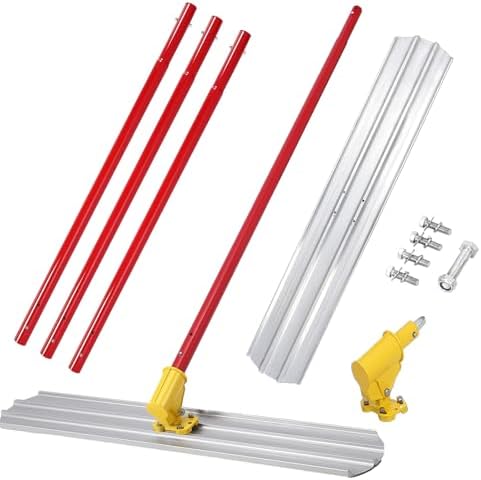 GarveeTech 48''x8'' Concrete Bull Float, Aluminum Alloy Concrete Float ...