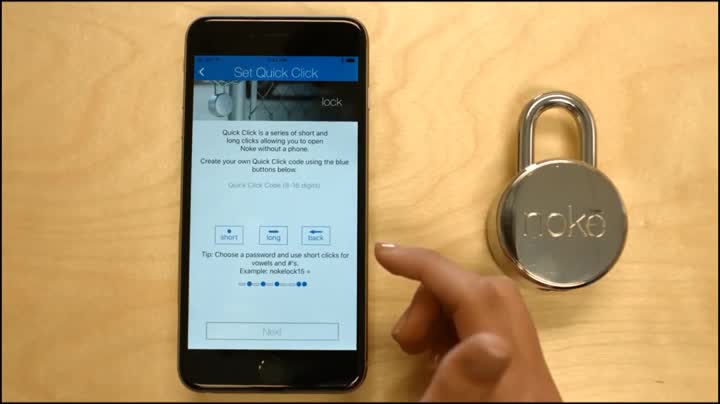 Watch Noke World's First Smart Lock with Keyless Bluetooth Mobile ...