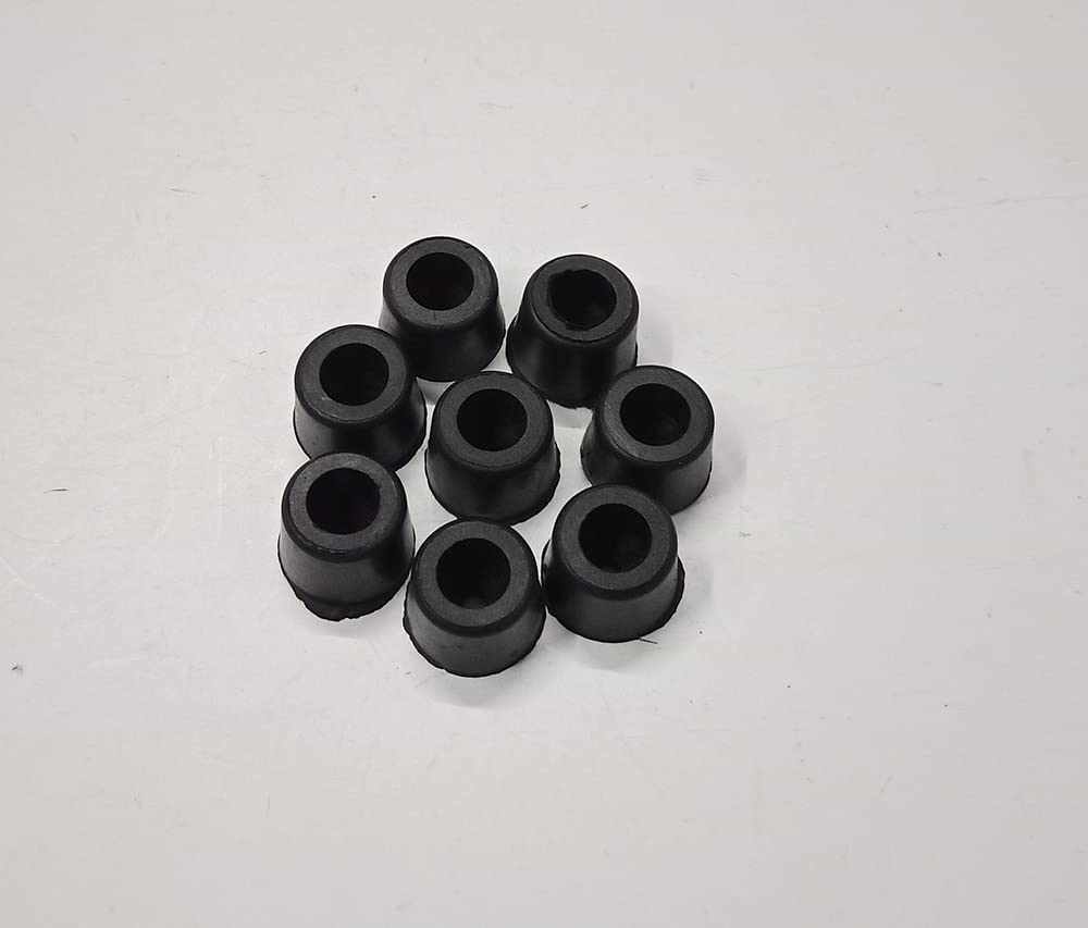 Chair Bush Black Small (8 Pcs) 2.5 X 2 X 2 cm : Amazon.in: Home & Kitchen