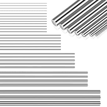 104 Pcs 40 cm Stainless Steel Spring Music Wire, 12 Different Straight ...