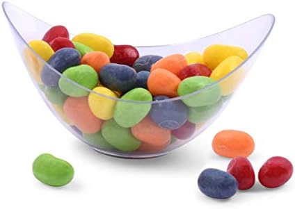 Amazon.com: JoyServe Clear Mini Plastic Bowls - (Bulk 50 Pack) 6 Oz ...