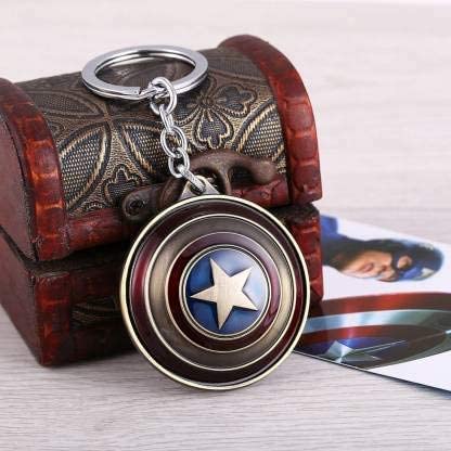 UGANIO PLANT Avengers Captain America Key Chain, Avengers Metal Key ...