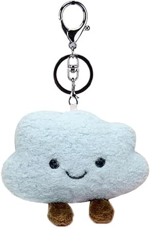 HSYHERE Super Cute Kawaii Smiling Face Happy Cloud Lucky Plush Cloud ...