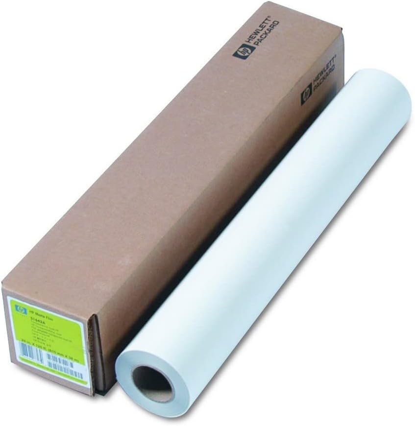 HP 24in X 120ft Matte Film Poly Mylar Roll for Designjets : Amazon.ca ...