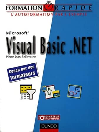 Visual Basic .NET: Bellavoine, Pierre-Jean: 9782100072026: Amazon.com ...