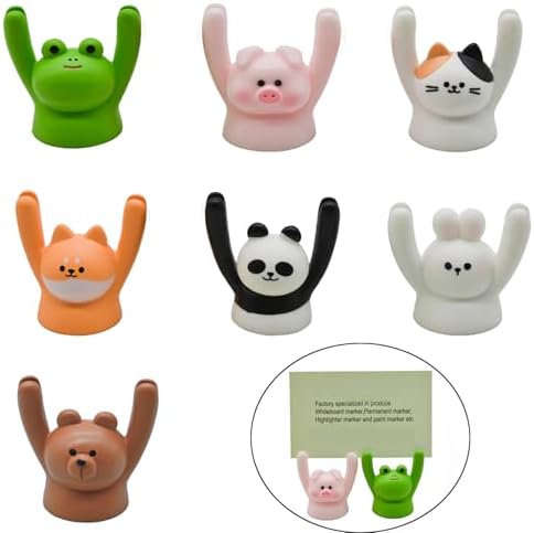 Amazon.com : UgyDuky 6 Pack Cute Animal Cartoon Photo Clip Notes ...