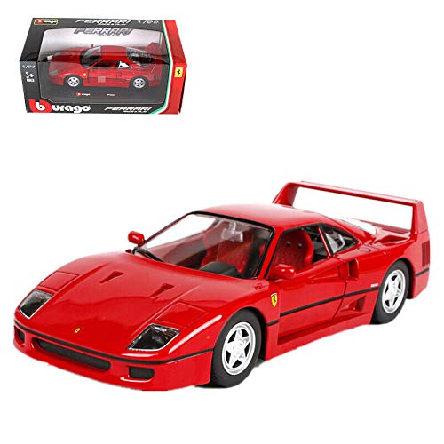 Bburago 1:24 Ferrari F40 Diecast Replica Model Sports Racing Car ...