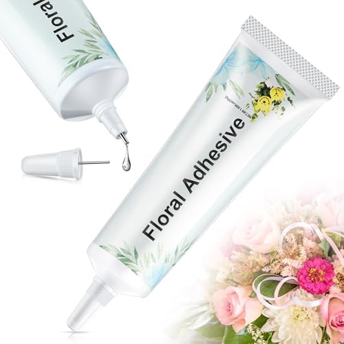 Amazon.com: MotiMind 2 Pack Floral Glue, Floral Adhesive Glue for Fresh ...