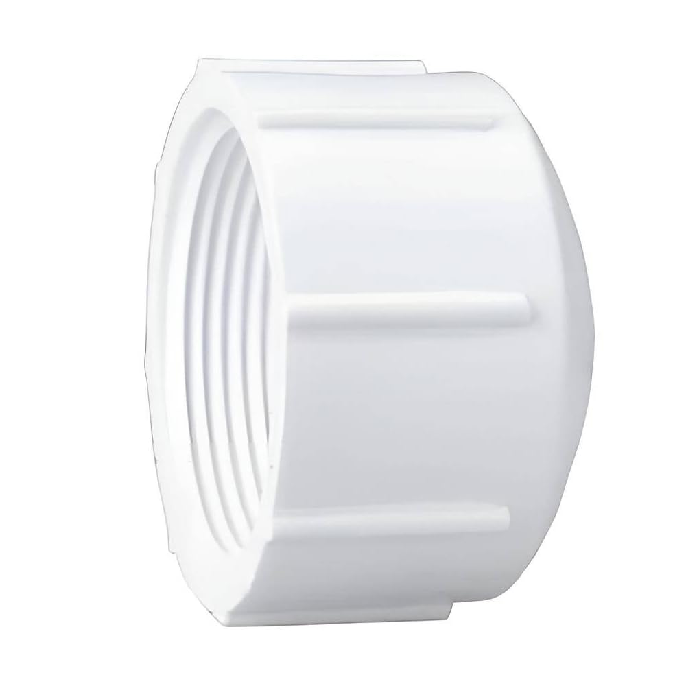 Amazon.com: White Sch 40 3/4 Inch FNPT Female Pipe Thread Plastic Pipe ...