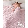 Amazon.com: Mr. Sandman Weighted Blanket for Adults, Minky Dots Heavy ...