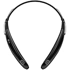 Amazon.com: LG TONE Wireless Stereo Headset with Retractable Earbuds NP3, Black, Small : Electronics