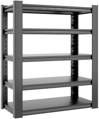 Amazon.com: Gladiator 4-Shelf 60 in. W x 72 in. H x 18 in. D Welded ...