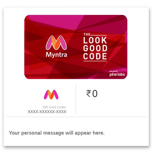 Myntra| E-Gift Card | Instant Delivery | Valid for online purchase | 1 ...