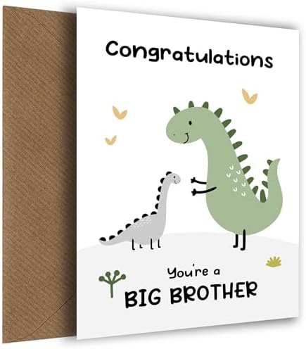 New Big Brother Card! Congratulations on Becoming a Big Brother from ...