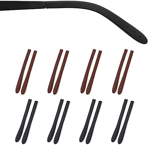 Amazon.com: Eyeglass Temple End Tips Anti-Slip Soft Silicone Tube ...