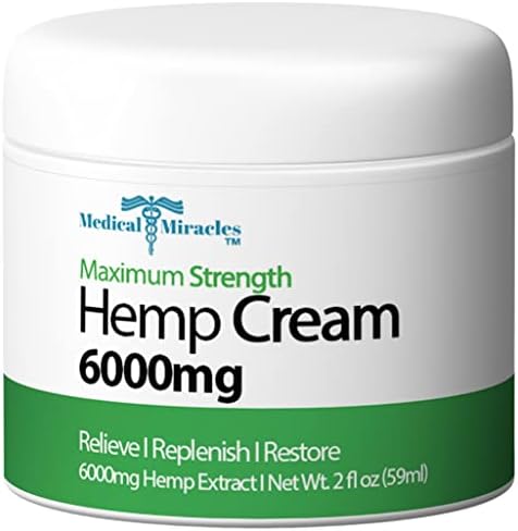 Amazon.com: Medical Miracles Hemp 3000 Mg Extreme Strength Hemp Salve ...