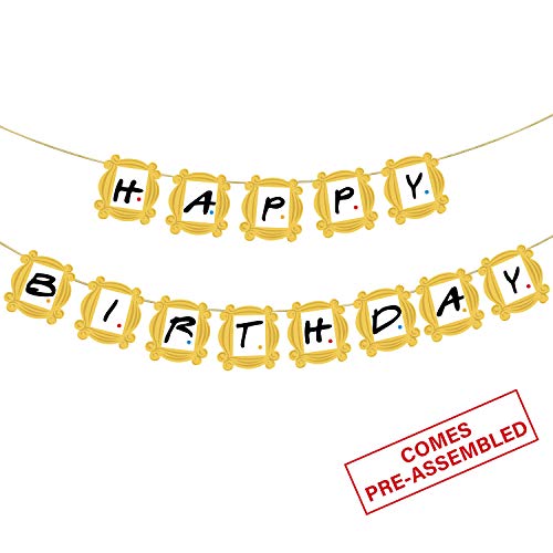 Friends TV Show Happy Birthday Party Banner - Bi in Pakistan | WellShop.pk