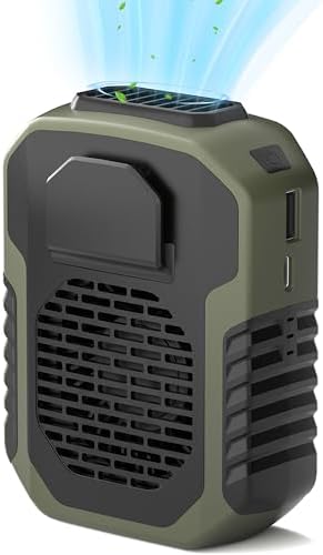 Amazon.com: Portable Waist Fan 6000mAh Rechargeable, Portable Wearable ...