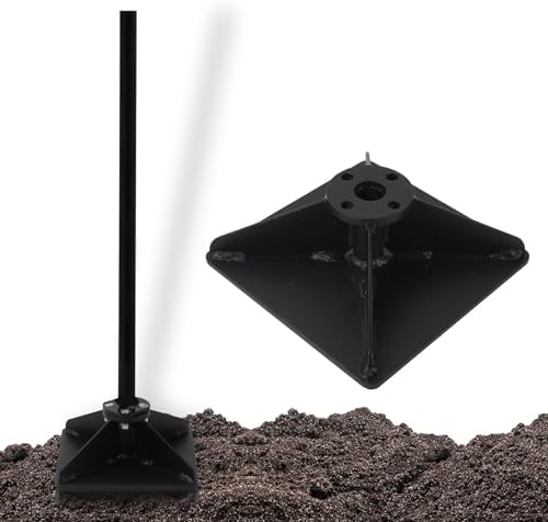 Amazon.com : Heavy Duty Tamper Tool, 8"x8" Ground Tamper Tool with 58 ...