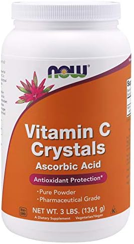 Amazon.com: NOW Foods Supplements, Vitamin C Crystals (Ascorbic Acid ...