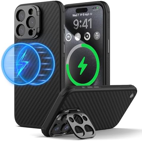 Amazon.com: Nillkin for iPhone 15 Pro Max Phone Case, CamShield Carbon ...