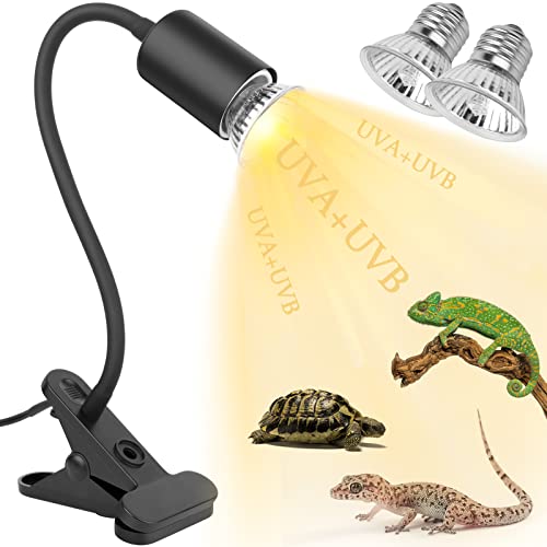 Tortoise Heat Lamp Reptile Heating Lamp E27 UVA/UVB Heat Spot Lamp 50 W ...