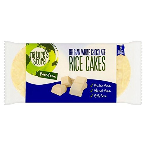 Amazon.com: Nature's Store GF White Chocolate Rice Cakes - 100g ...