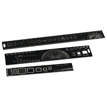 Urjumpea 3 Type of Set PCB Ruler, Multifunctional Ruler Electronic ...