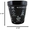 Amazon.com : Ebros Gift Wicca Witchcraft Gothic Magic Black Ceramic ...