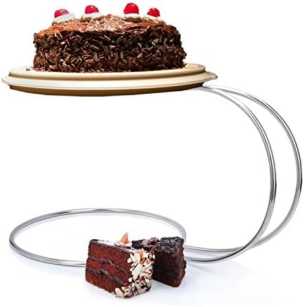 Chef-Hub Quality Hand Made 'C' Shaped 2 Tier Stainless Steel Wedding ...