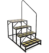 Amazon.com: Kinchoix 3 Step RV Stairs, Hot Tub Steps, Outdoor Spa Step ...