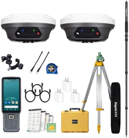 Amazon.com: SMAJAYU Surveying Equipment, NOAA Certificated SMA26 GNSS IMU RTK GPS Rover Base ...