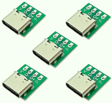 LGDehome USB Type-C Breakout Board Serial Basic Breakout Female ...